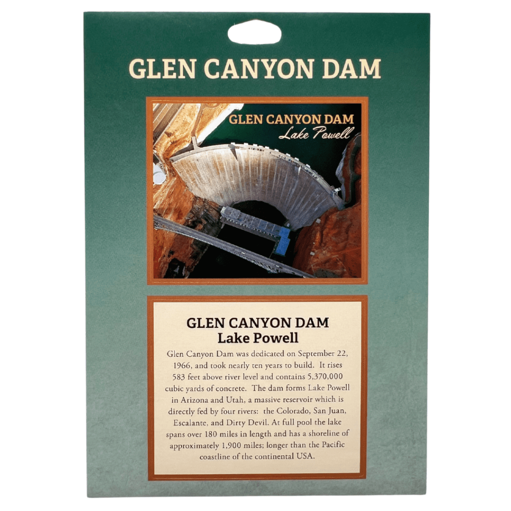 Glen Canyon NRA-Dam Passport Stamp | Glen Canyon